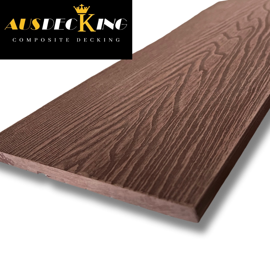 Classic Fascia Board - Brown composite decking – Ausgrass