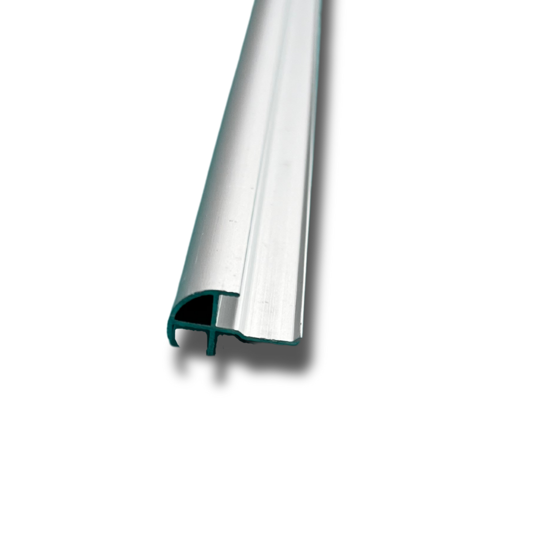 SPC corner join strip 3.0m - Stainless Steel – Ausgrass