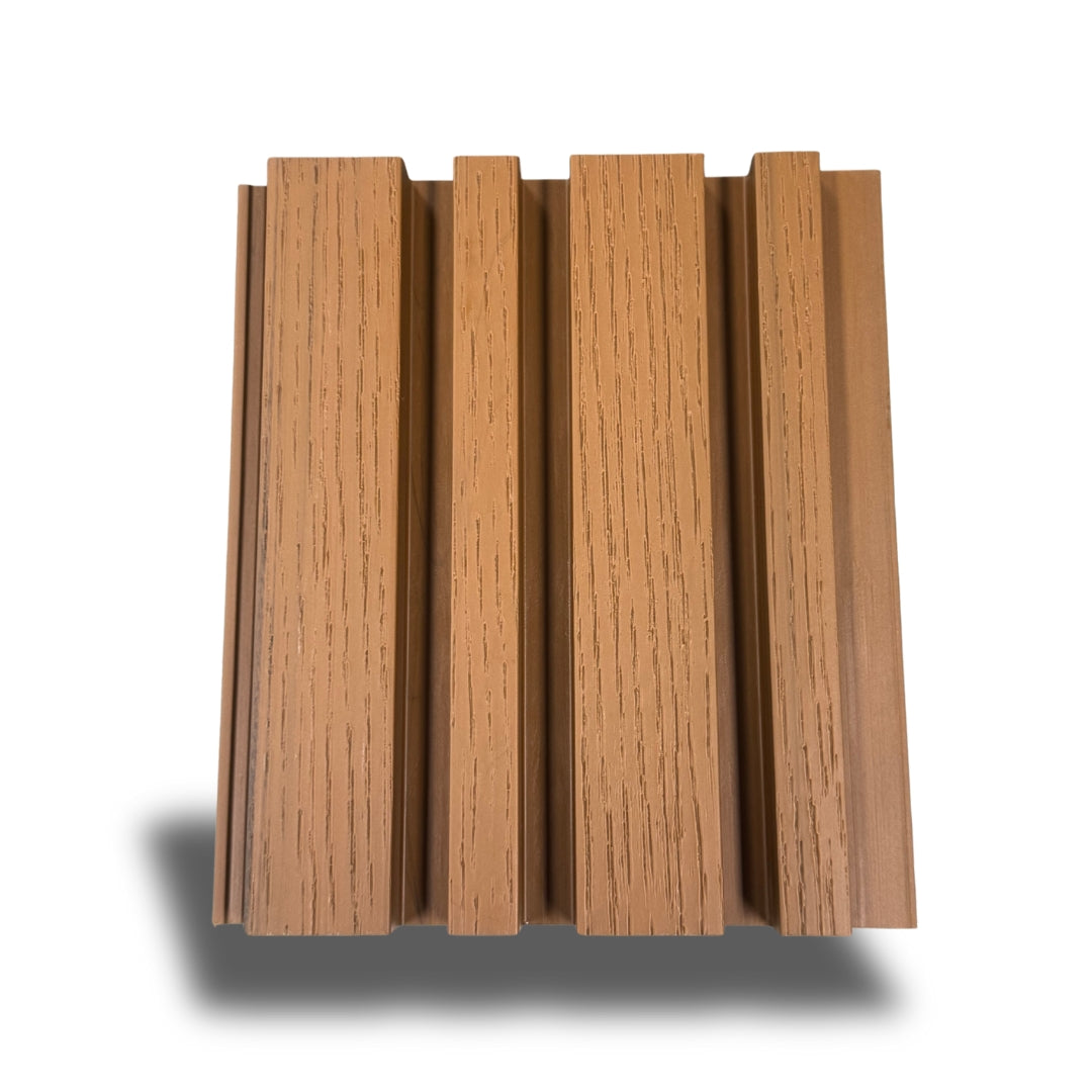 Dualine 2.9m length - Teak- composite cladding – Ausgrass